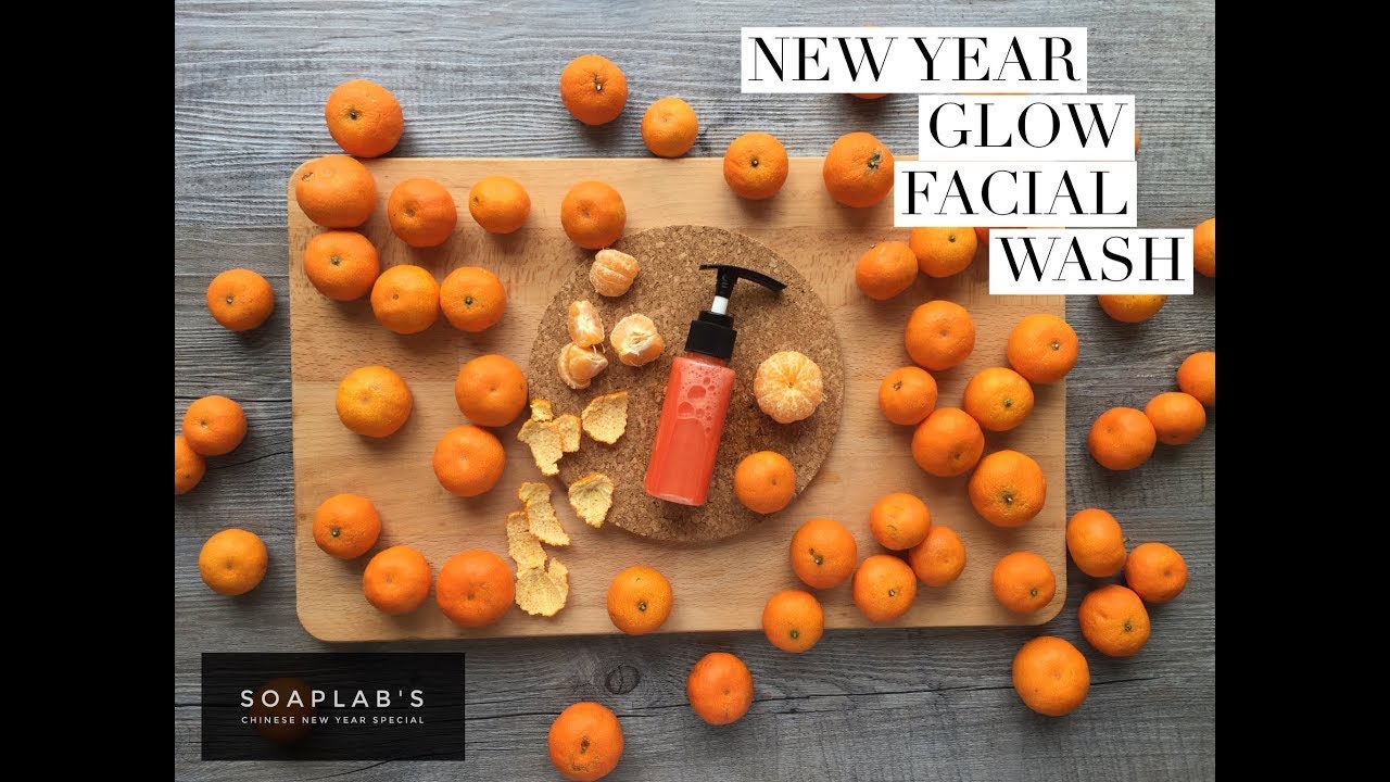 Chinese New Year Inspired Facial Wash (How To Make in Malaysia) - YouTube