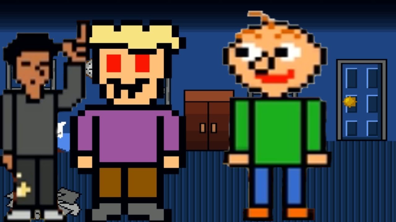 Baldi Battle in Undertale True Ending - YouTube