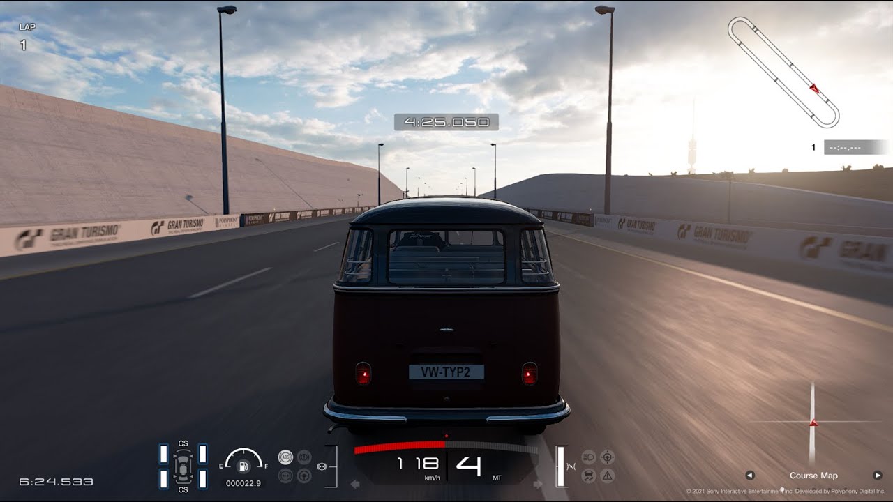 Gran Turismo Sport | Volkswagen Samba bus Type 2 1962 - Top Speed Km/h ...