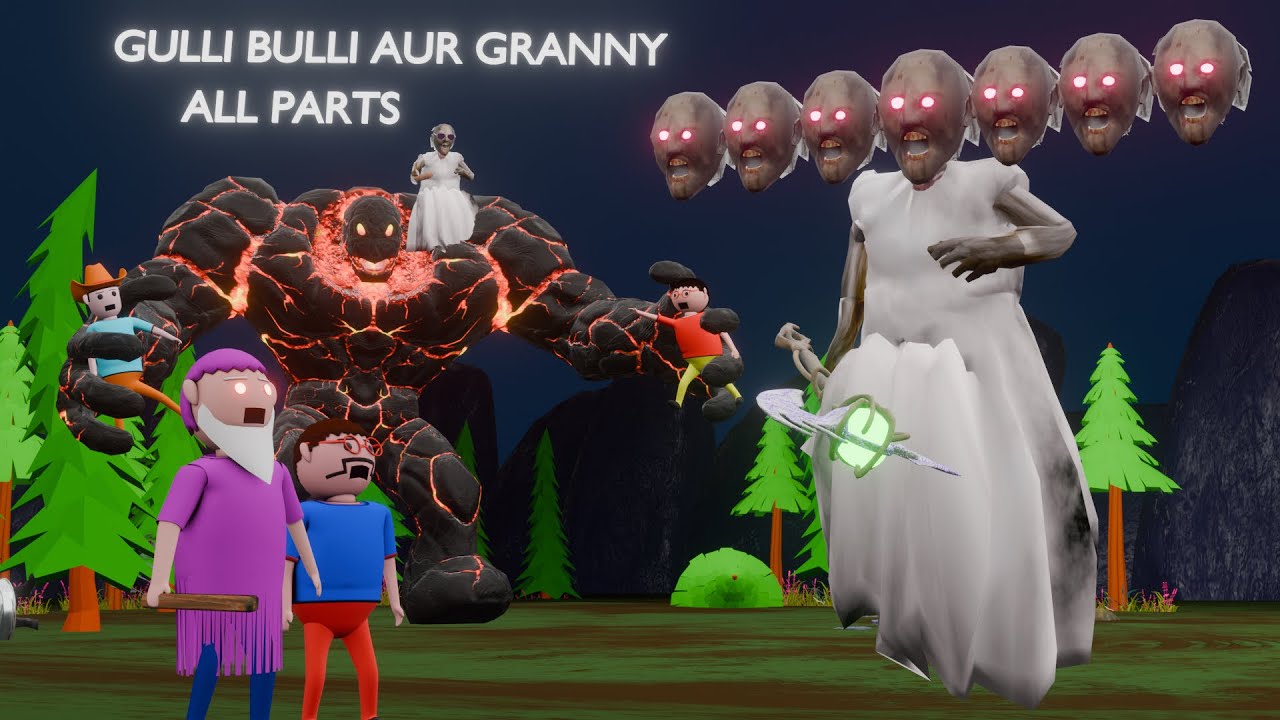 Gulli Bulli Baba Aur Granny all parts | Gulli Bulli Cartoon | MAKE JOKE ...