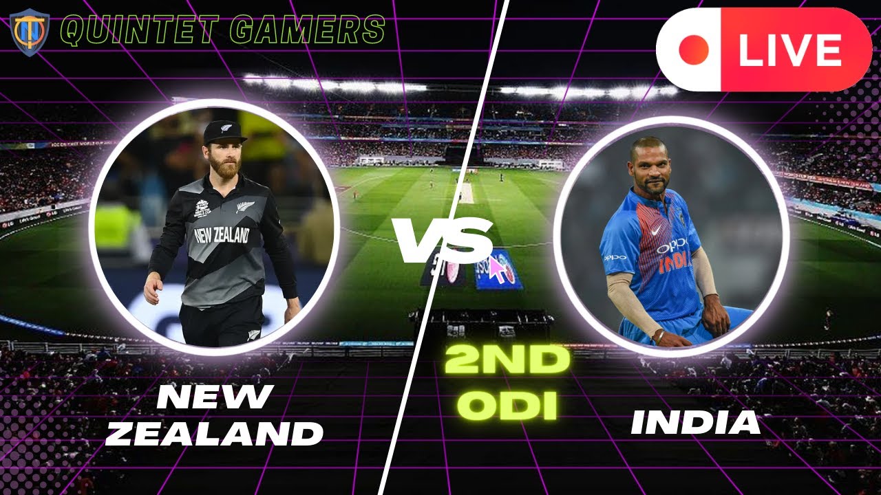 India vs New Zealand 2nd ODI Live Scores | IND vs NZ ODI Live Scores # ...