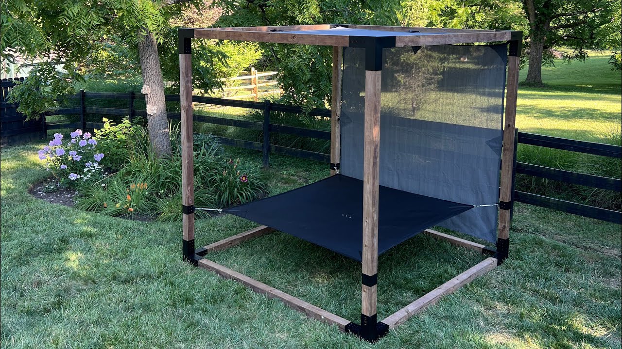 How to Build a Modern Hammock with Toja Grid - YouTube