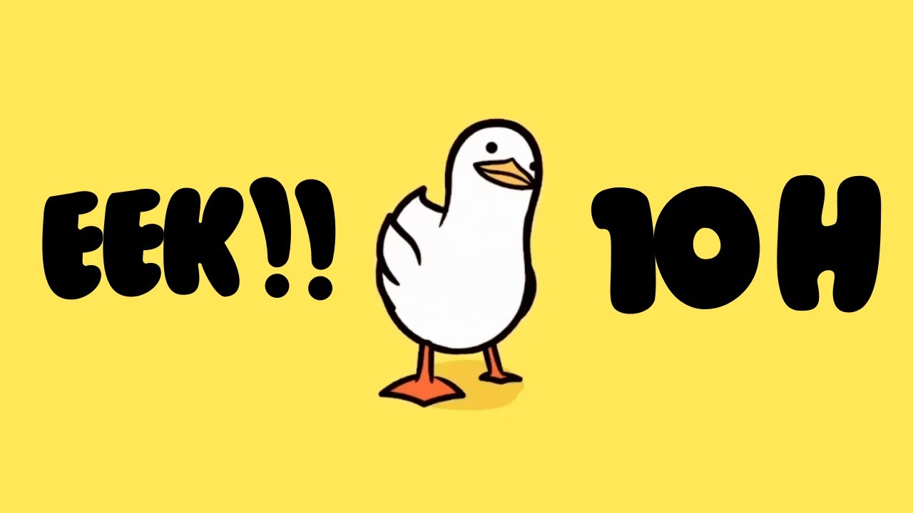 Eek! for 10 hours + Dancing Duck Meme - YouTube