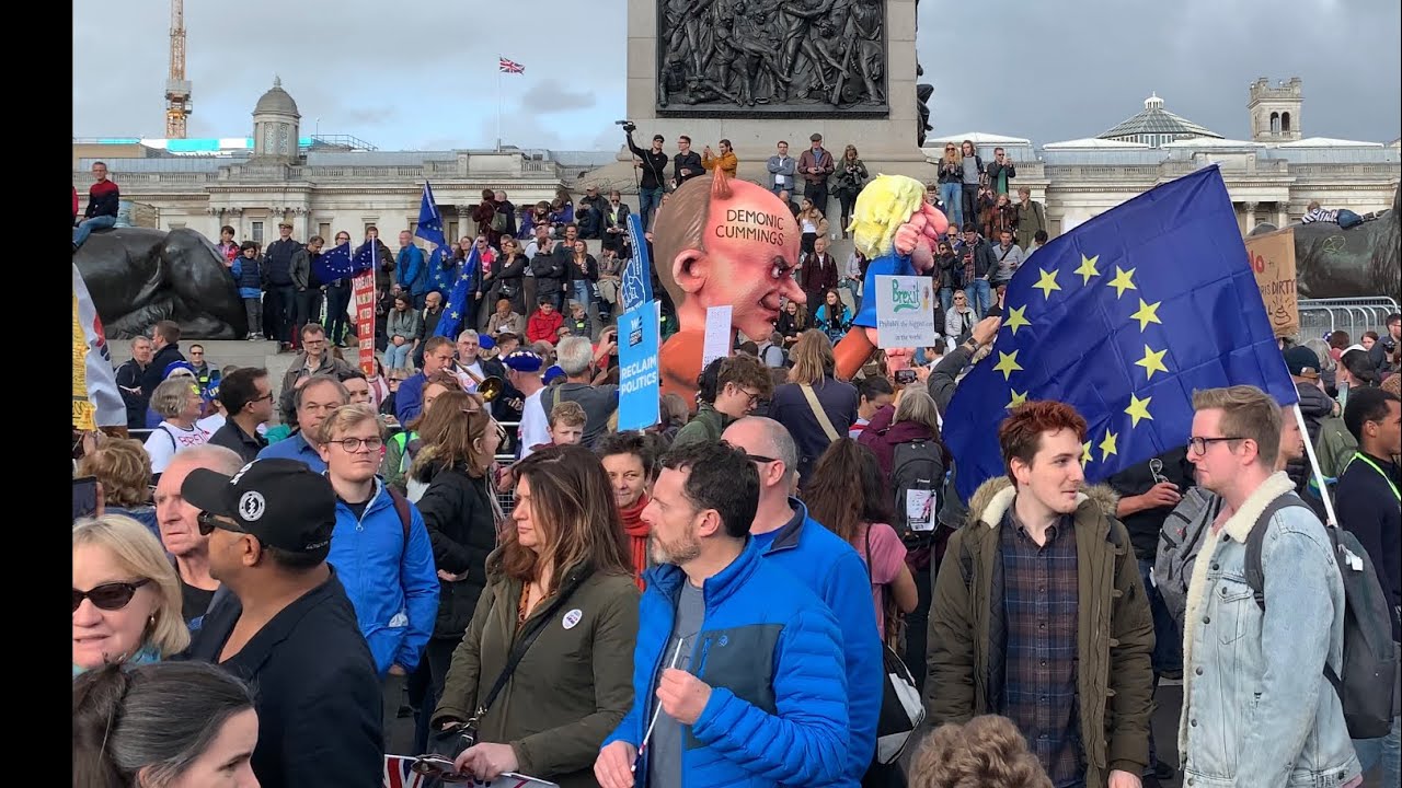 Brexit March London 🇬🇧 October 19th 2019 the people’s V - YouTube