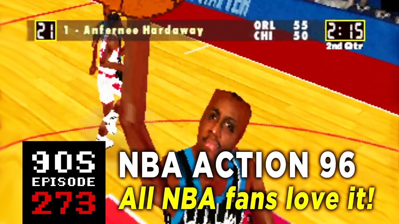 NBA Action (Sega Saturn, 1996) - Gameplay - YouTube