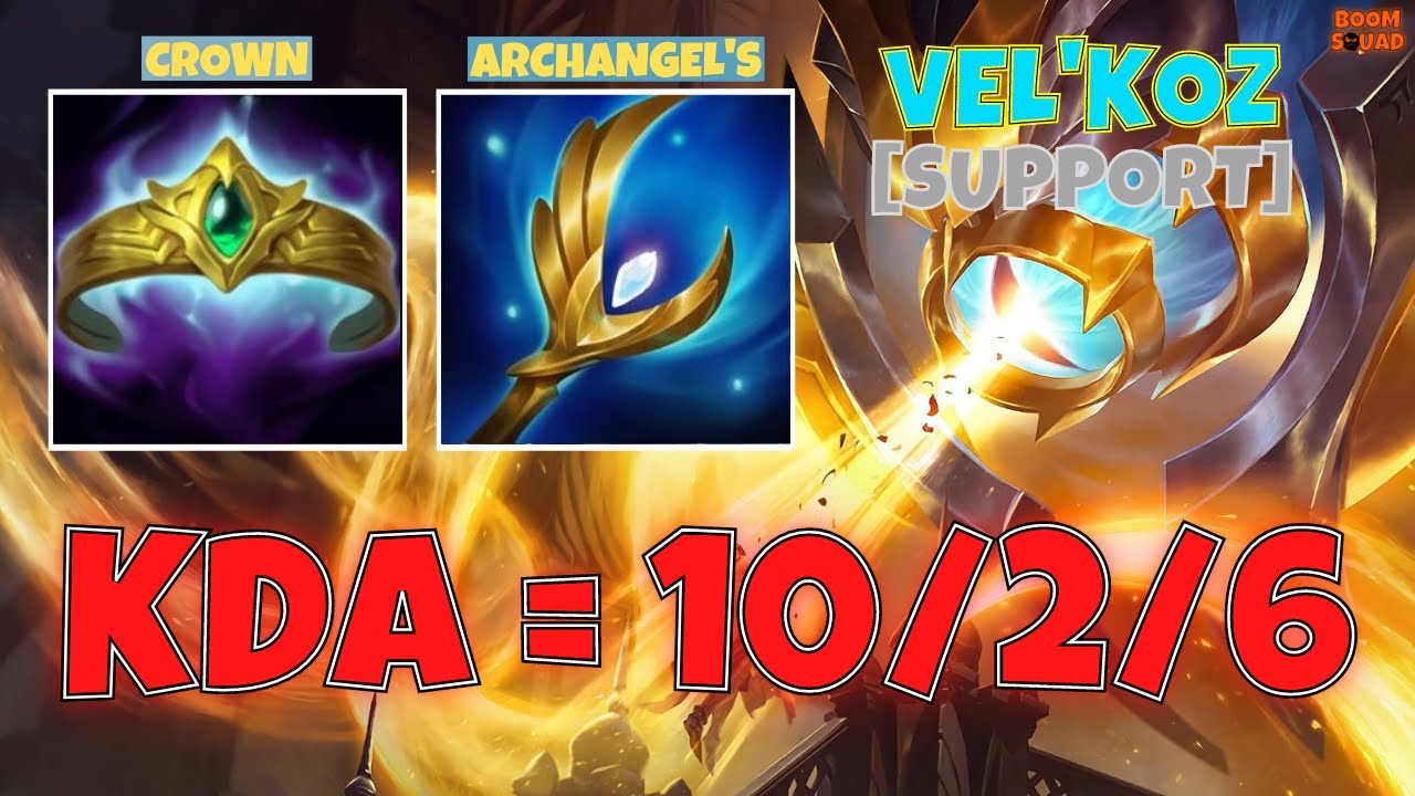 This is how you carry your team as SUPPORT | Vel'Koz | KDA = 10/2/6 | DUO RANKED w ...