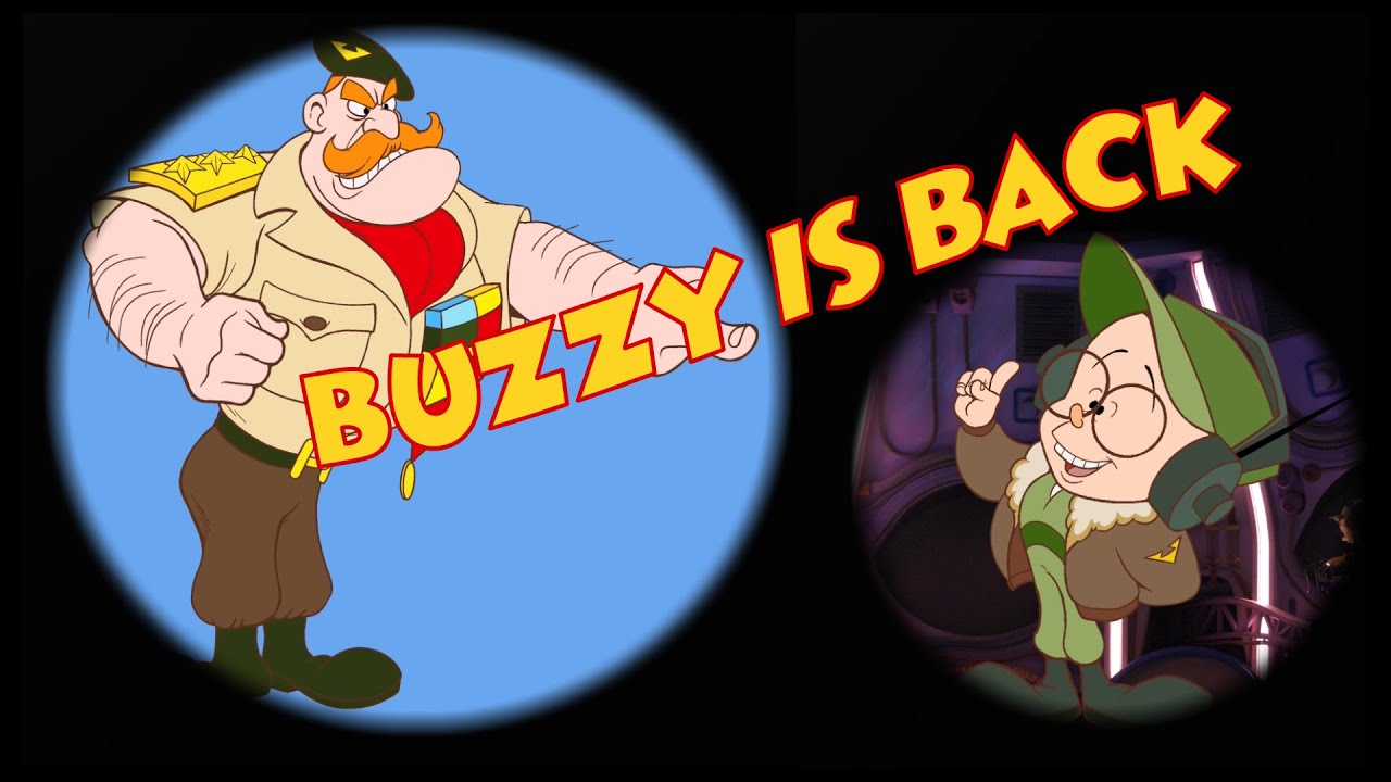 RetroMagic: EPCOT 40 - Cranium Command Intro Cartoon with Buzzy! - YouTube