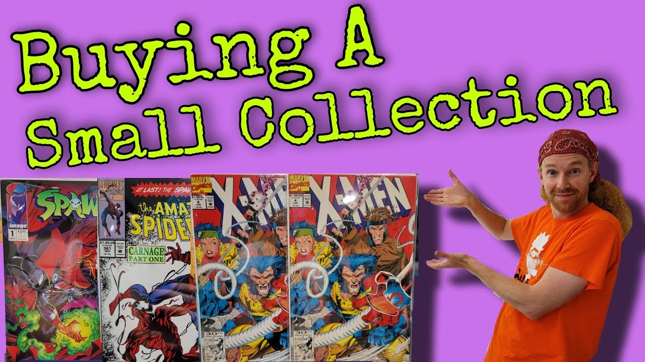 Buying a Small Comic Collection - YouTube