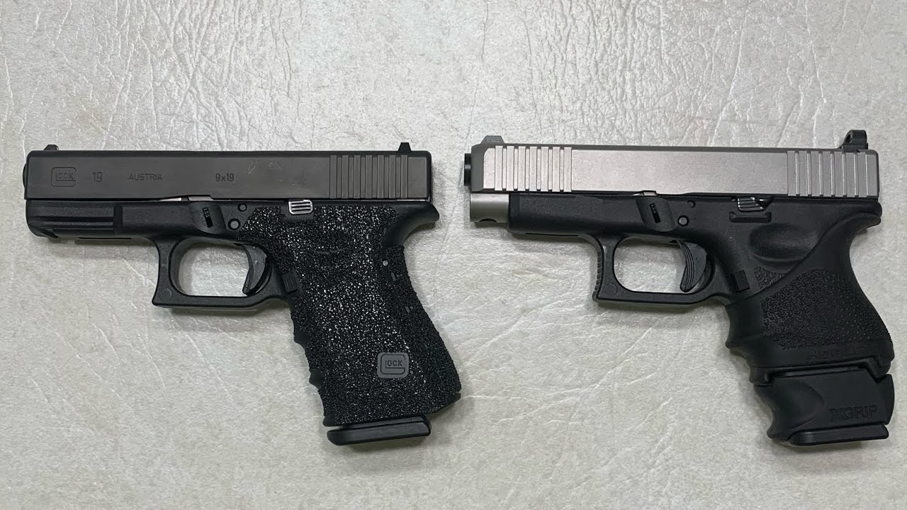 Glock 19 Vs. Glock 26L Review - YouTube
