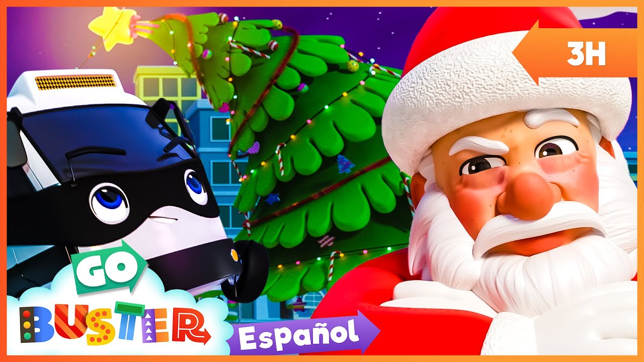 Bandit Bus Se Roba la Navidad | 3 HORAS de Go Buster en Españo l ...