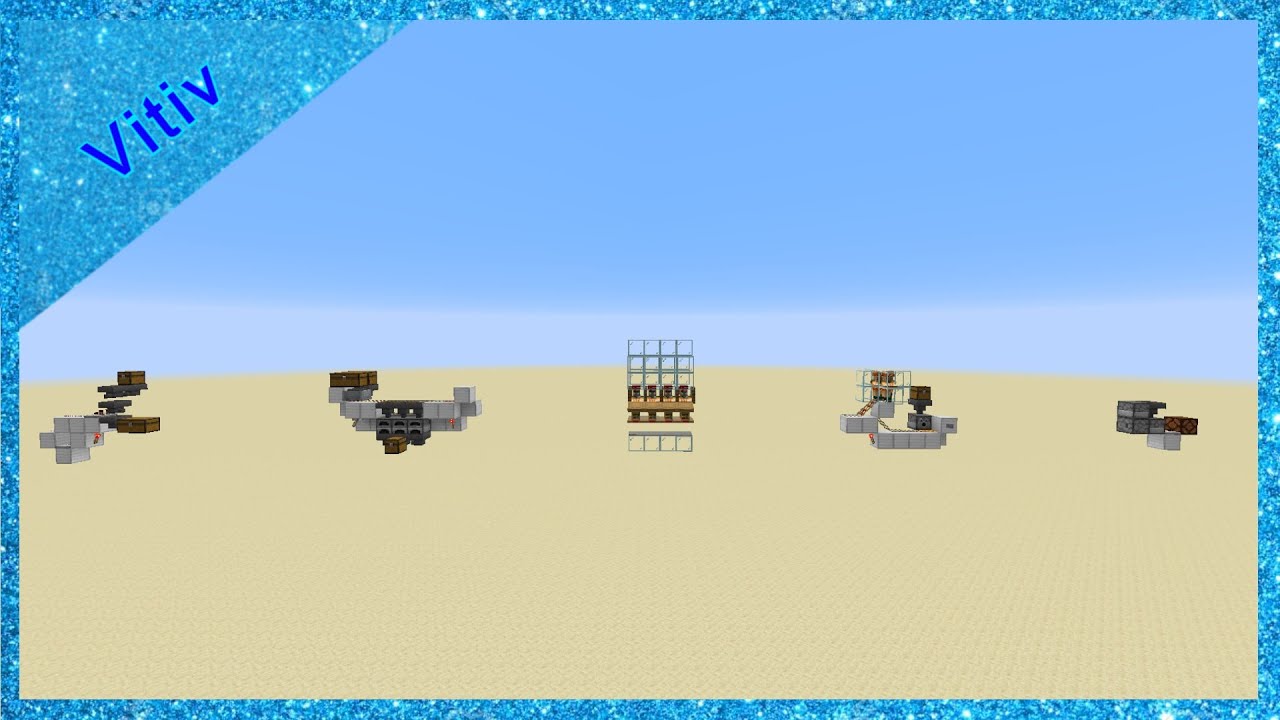 5 Handy, Quick and Easy Redstone Contraptions - Minecraft - YouTube