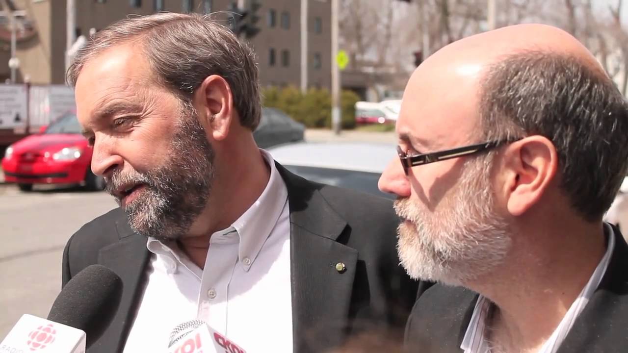 Robert Aubin NPD Trois-Rivières - Thomas Mulcair intégrale - YouTube