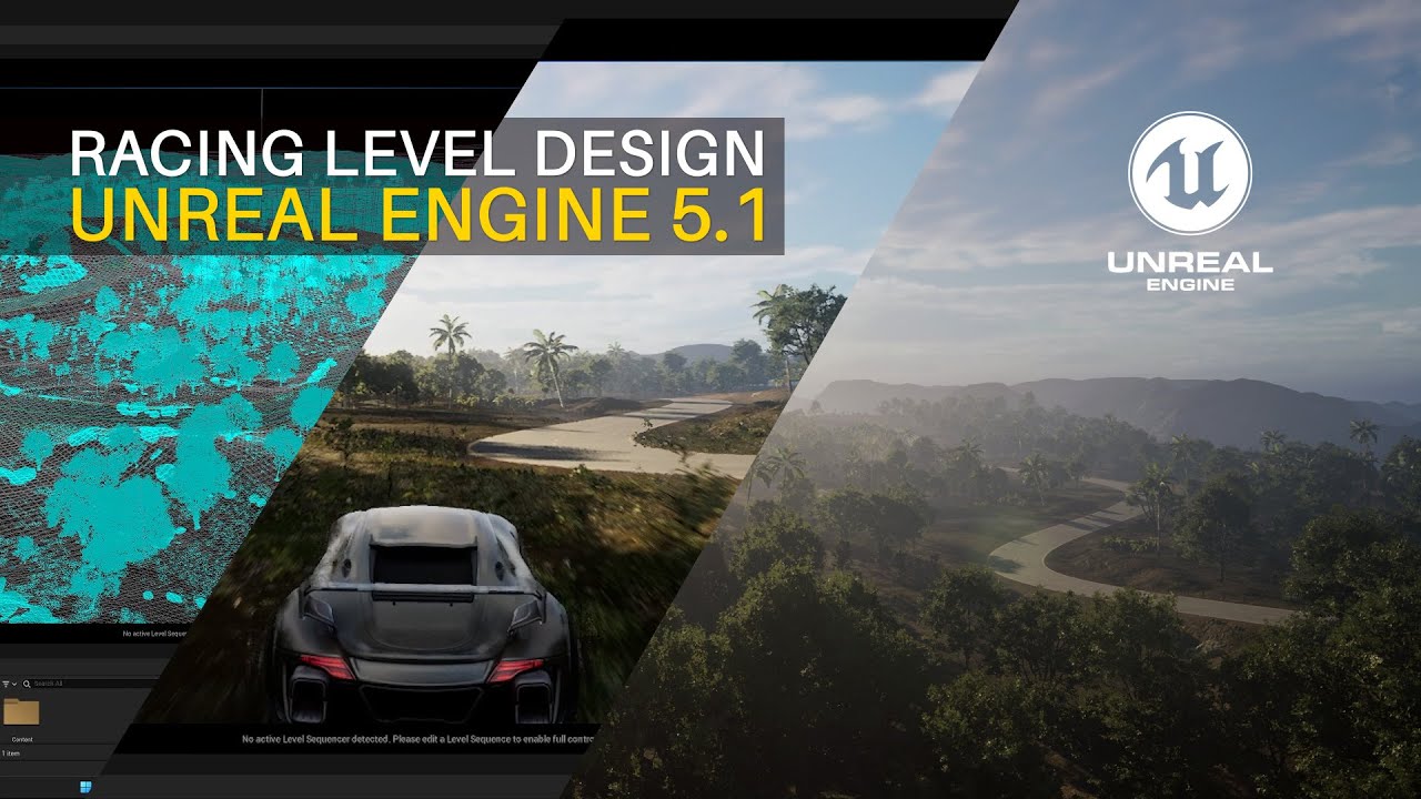 Demo Racing Level Design Ep.2 | Unreal Engine 5.1 - YouTube