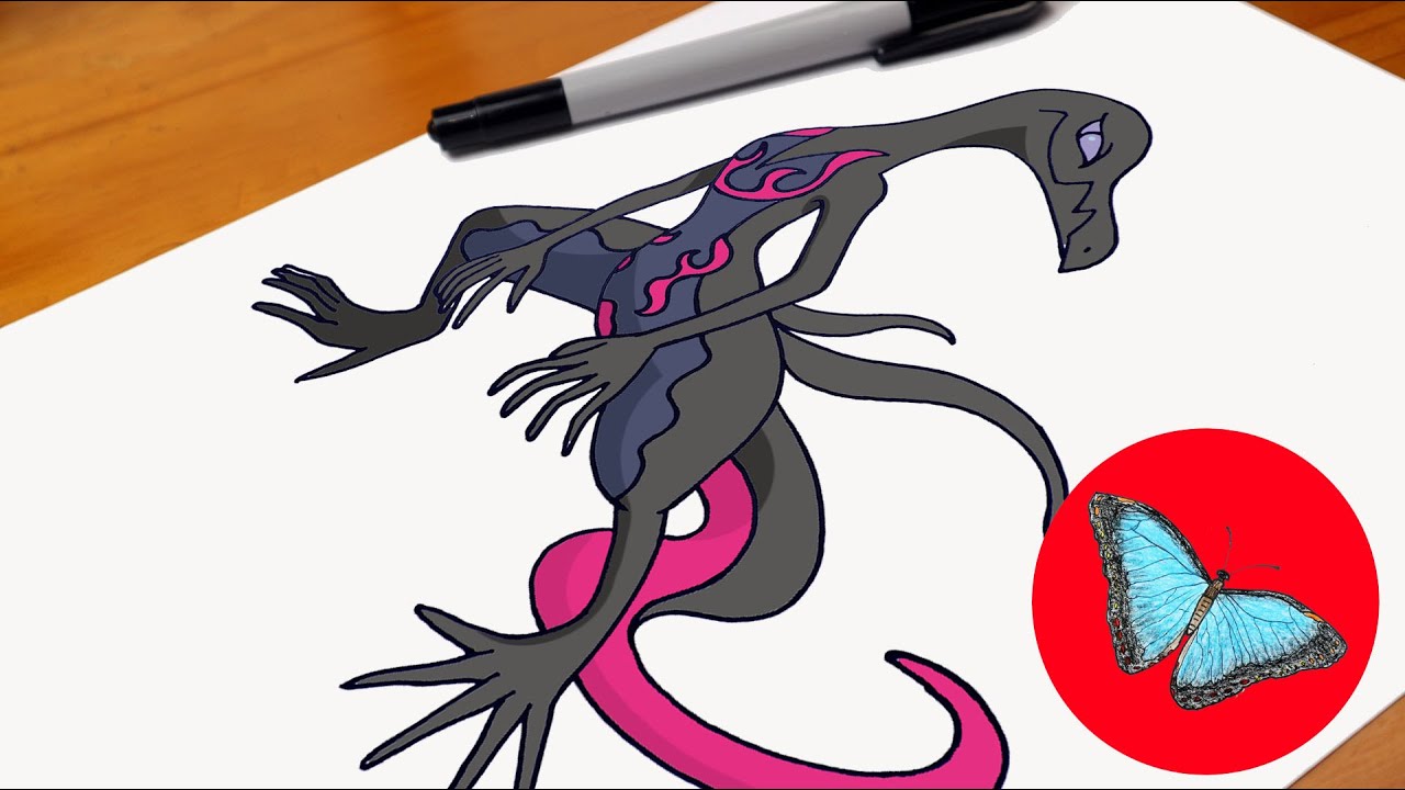 How To Draw Pokemon - Salazzle Easy Step by Step - YouTube