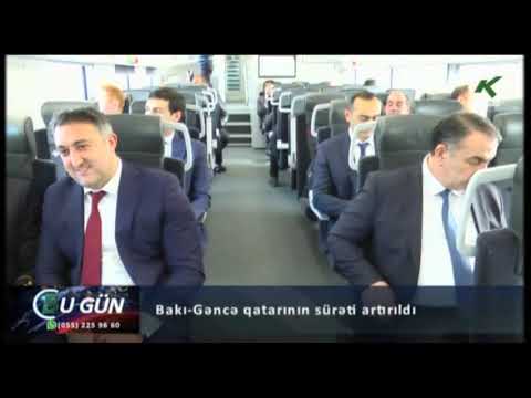 Bakı-Gəncə qatarının sürəti artırıldı - Kəpəz TV
