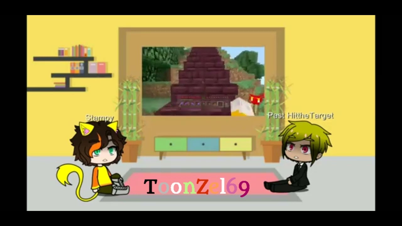 Past Stampy and HittheTarget react to Veeva Dash - Gacha Club/Stampy's ...