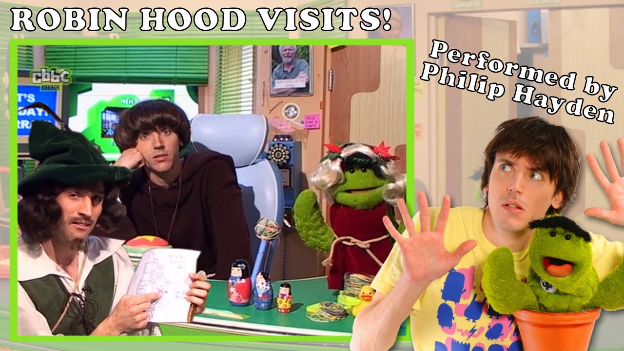 Ed and Oucho in the CBBC Office - Robin Hood (Philip Hayden) - YouTube