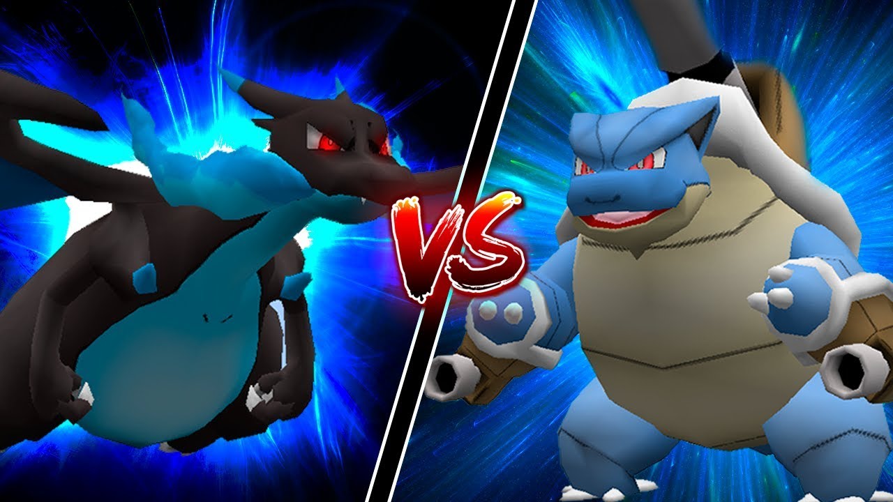 Minecraft: DISPUTA PIXELMON - MEGA CHARIZARD X vs MEGA BLASTOISE - YouTube