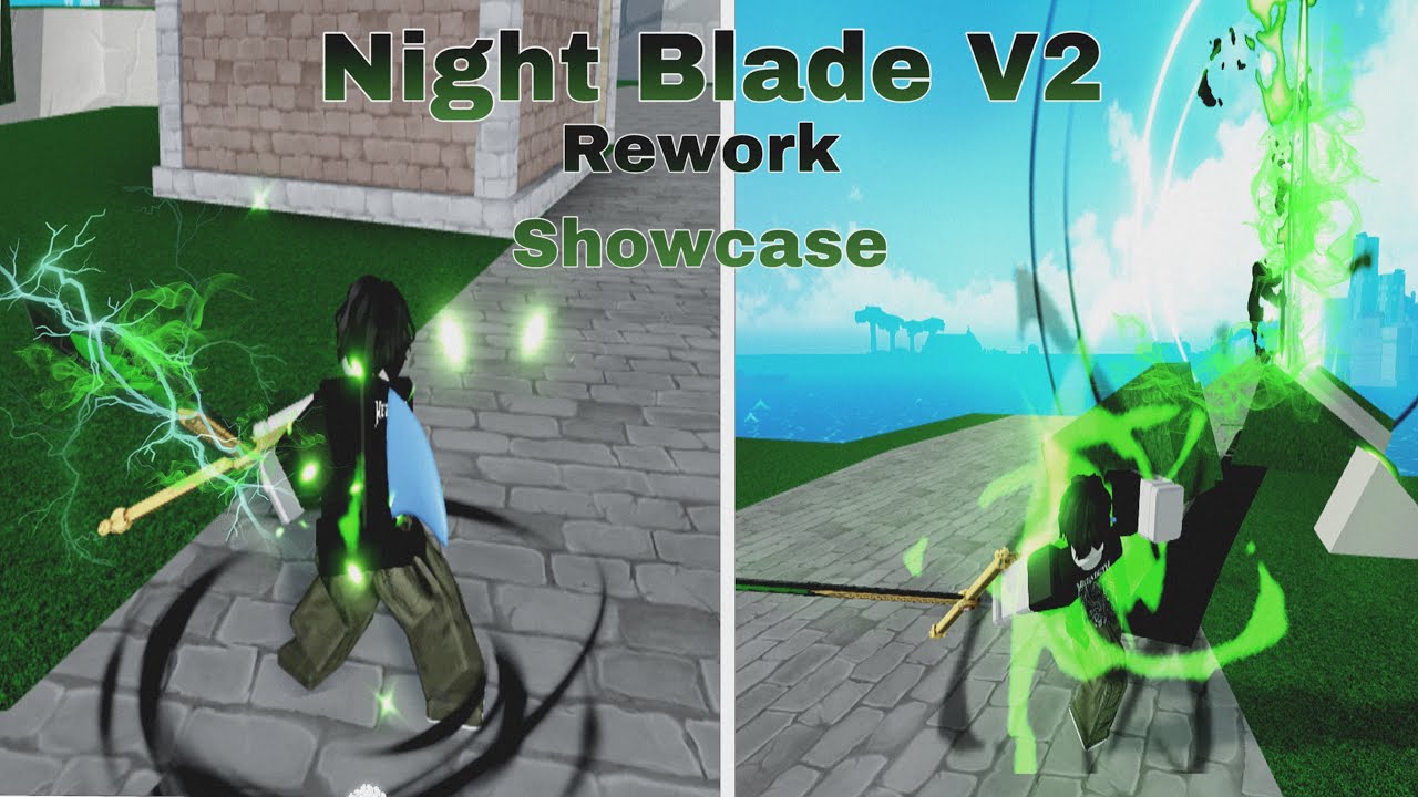 Night Blade V2 Rework Showcase and Review | King Legacy - YouTube