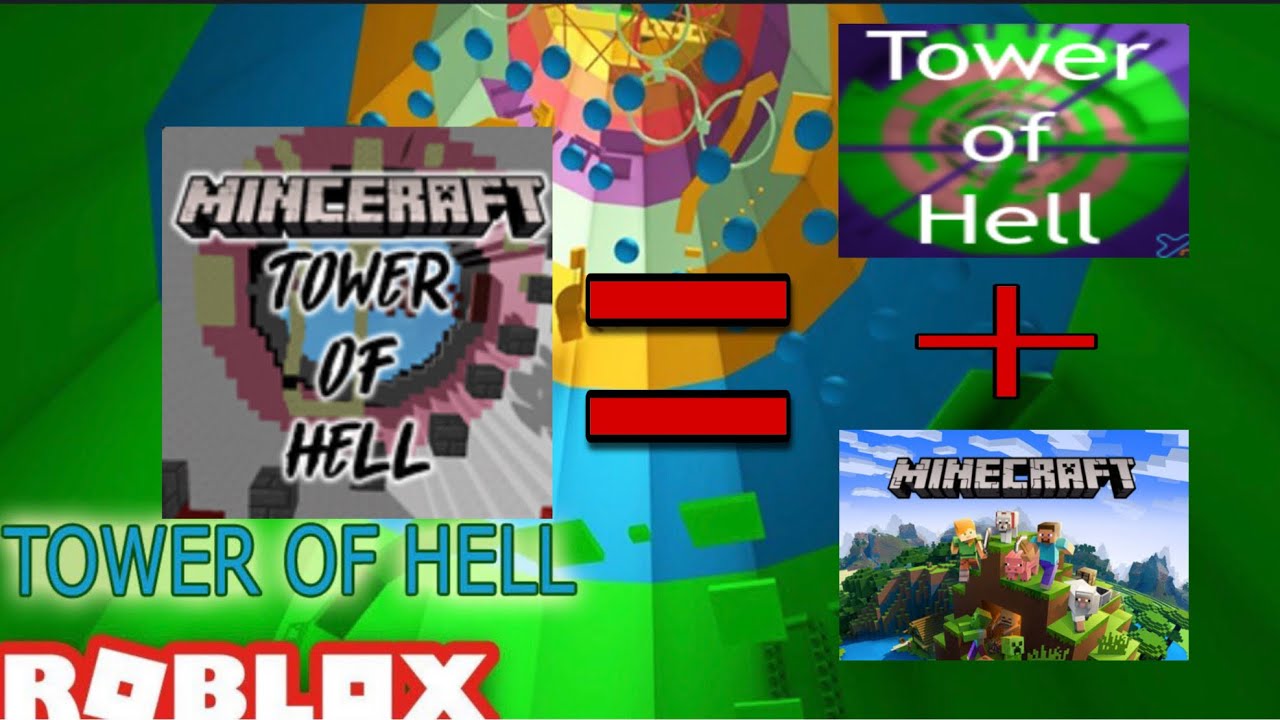 Playing Minecraft of tower of hell! - YouTube