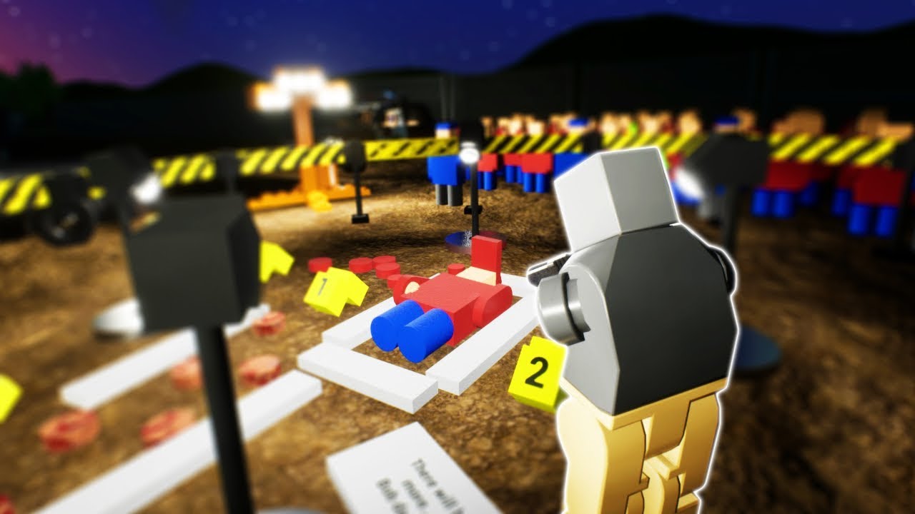 LEGO CRIME SCENE INVESTIGATION! - Brick Rigs Gameplay Roleplay - Lego ...
