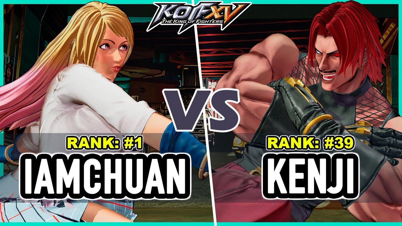 KOF XV 🔥 IamChuan (B.Jenet/Kula/Heidern) vs Kenji (Rugal/K'/Shermie) 🔥 ...