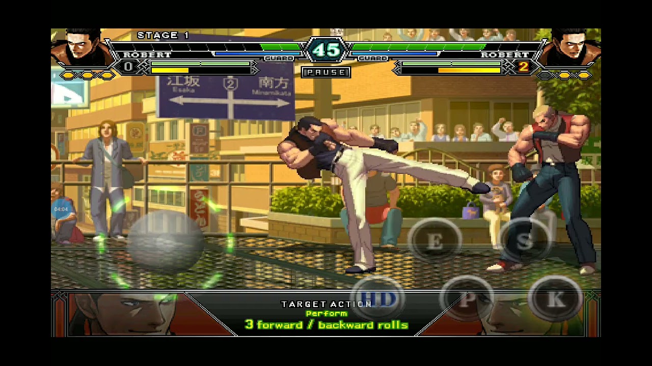 KOF - 12 the king of fighters - A 2012 - F (Android) gameplay #kof ...