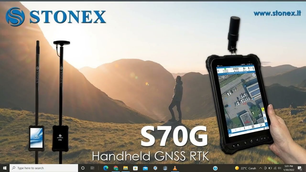 Stonex Post Processing GNSS Mapping (Menggunakan Cube Manager Software) - YouTube