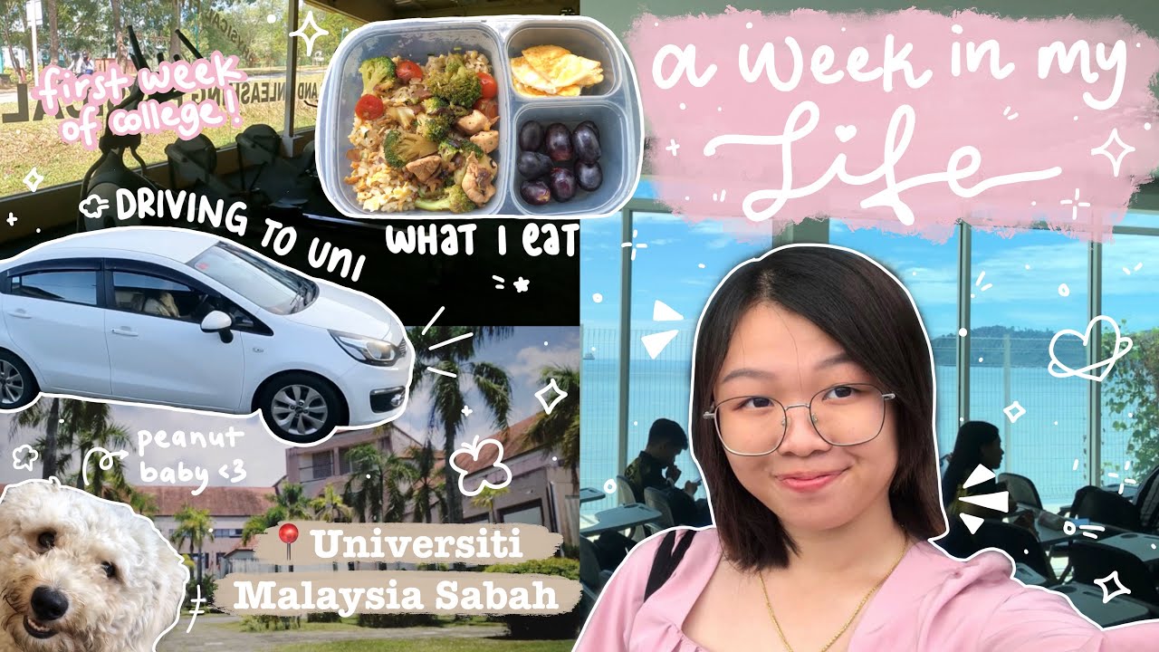 a week in my life at UMS || uni vlog, first day of class, what i eat in ...