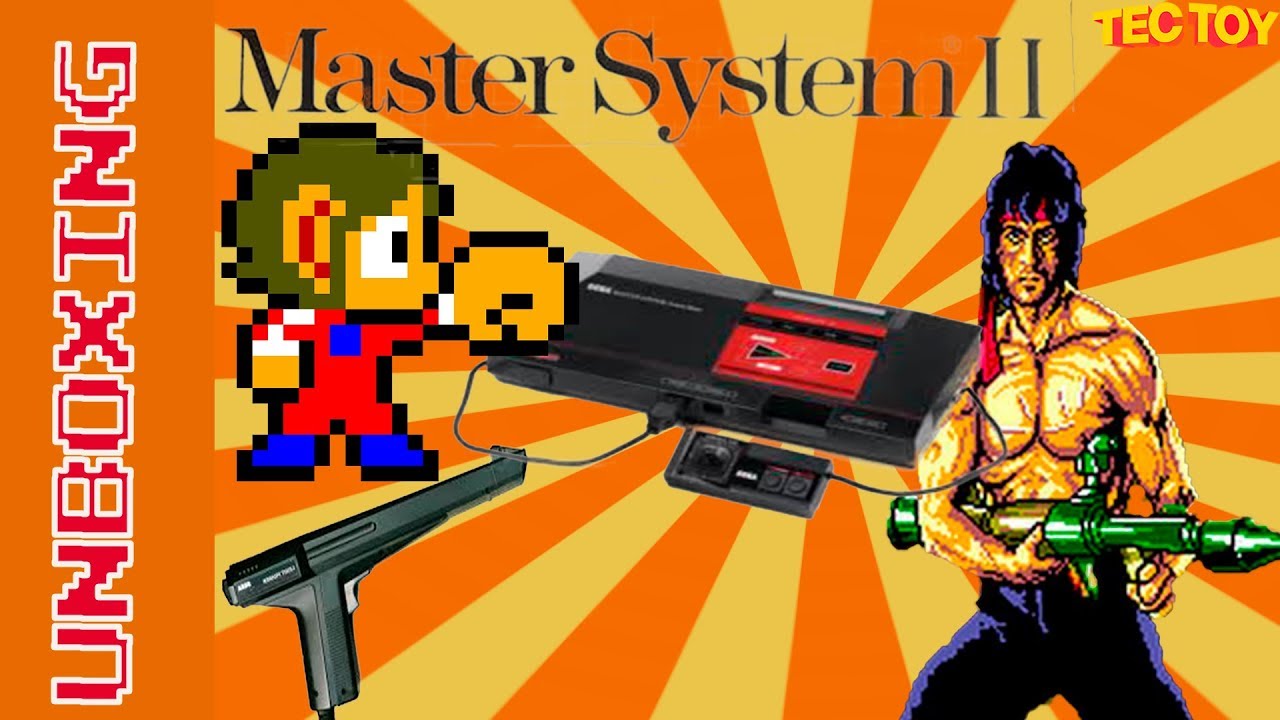 Unboxing Master System 2 Na Caixa - Comprei no Mercado Livre. - YouTube
