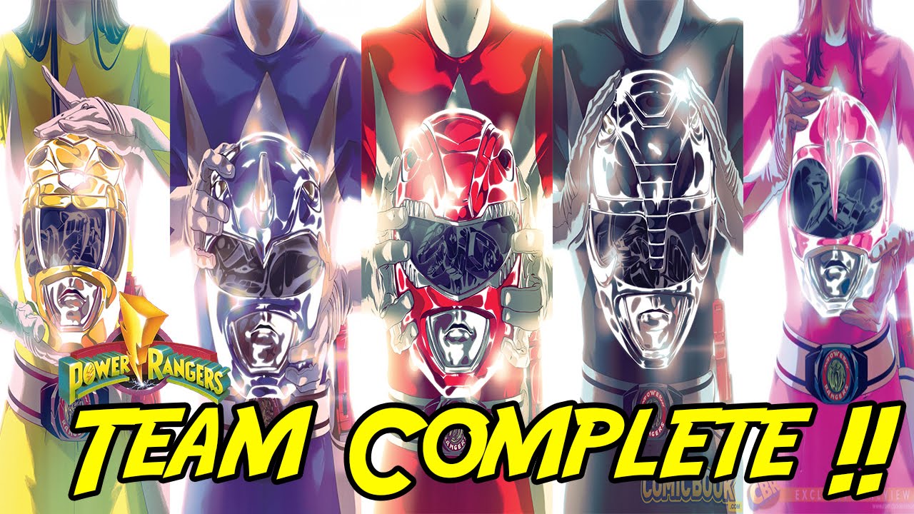 Power Rangers 2017 Team Complete!!! - YouTube