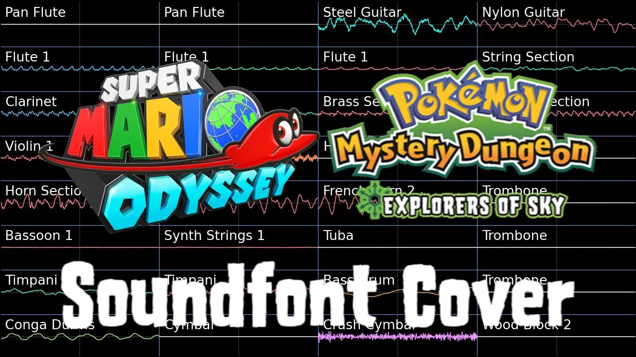 Cascade Kingdom - Mario Odyssey PMD2 Soundfont Cover - YouTube