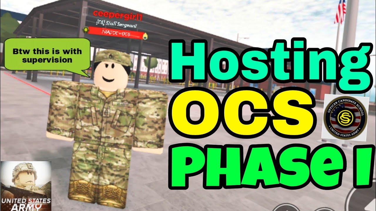 I Tried to host Phase 1 for the First Time in Fort Martin | Roblox ...