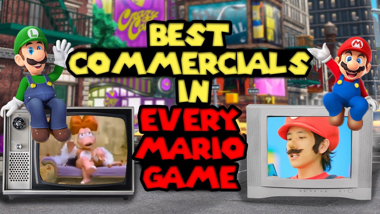 The Best Commercial for Every Mario Game - YouTube