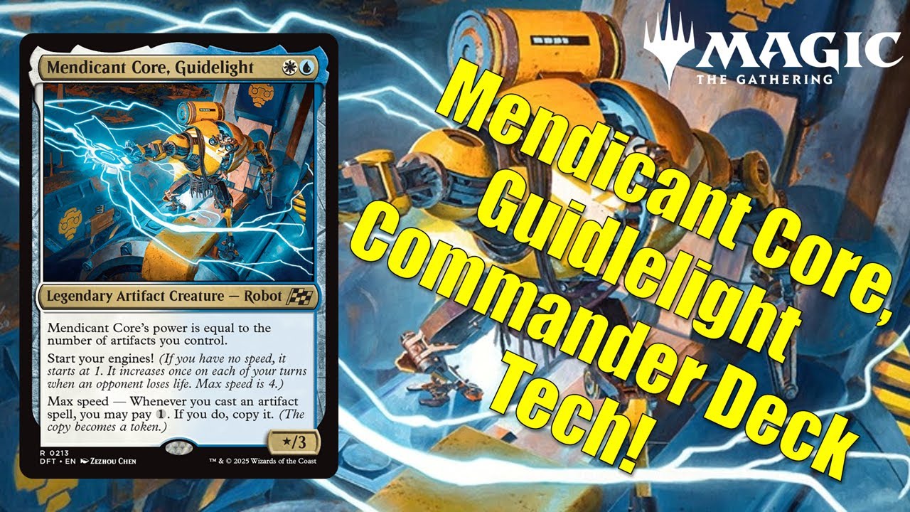 Aetherdrift's Mendicant Core, Guidelight Commander Deck Tech! Magic the ...