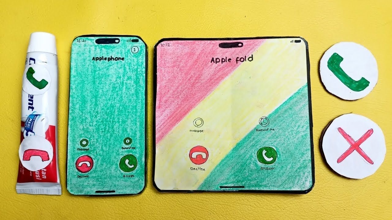 iPhone 15 vs iPhone fold, incoming calls with external buttons in ...