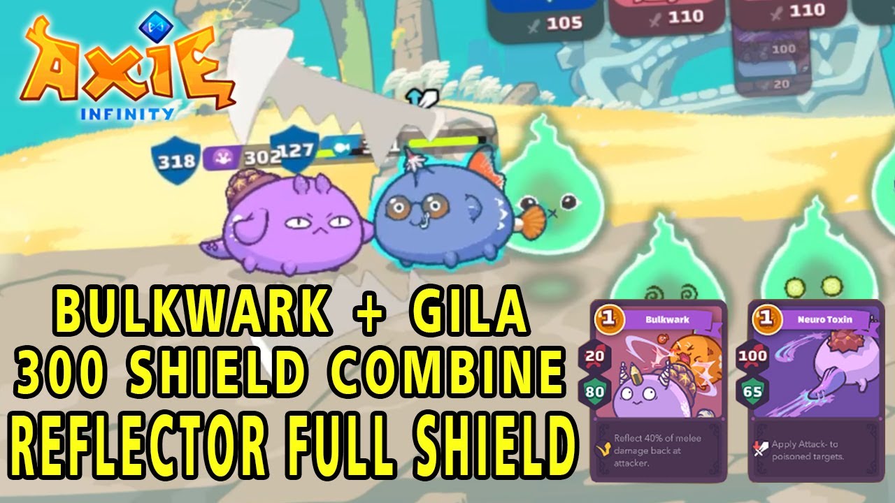 NEW ONE REFLECTOR WITH 300 HIGH SHIELD BUILD | AXIE INFINITY | OFF ...