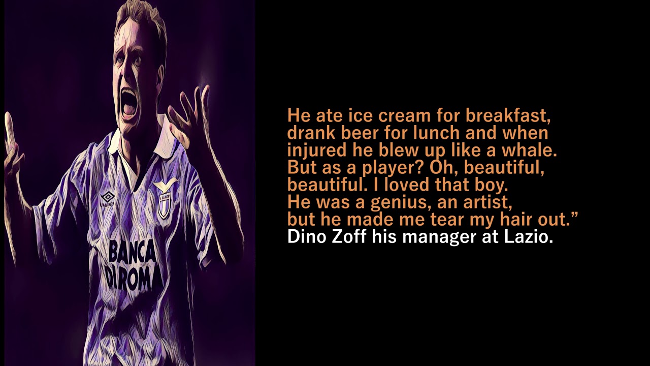 Paul ‘Gazza' Gascoigne 10 Best Quotes - YouTube