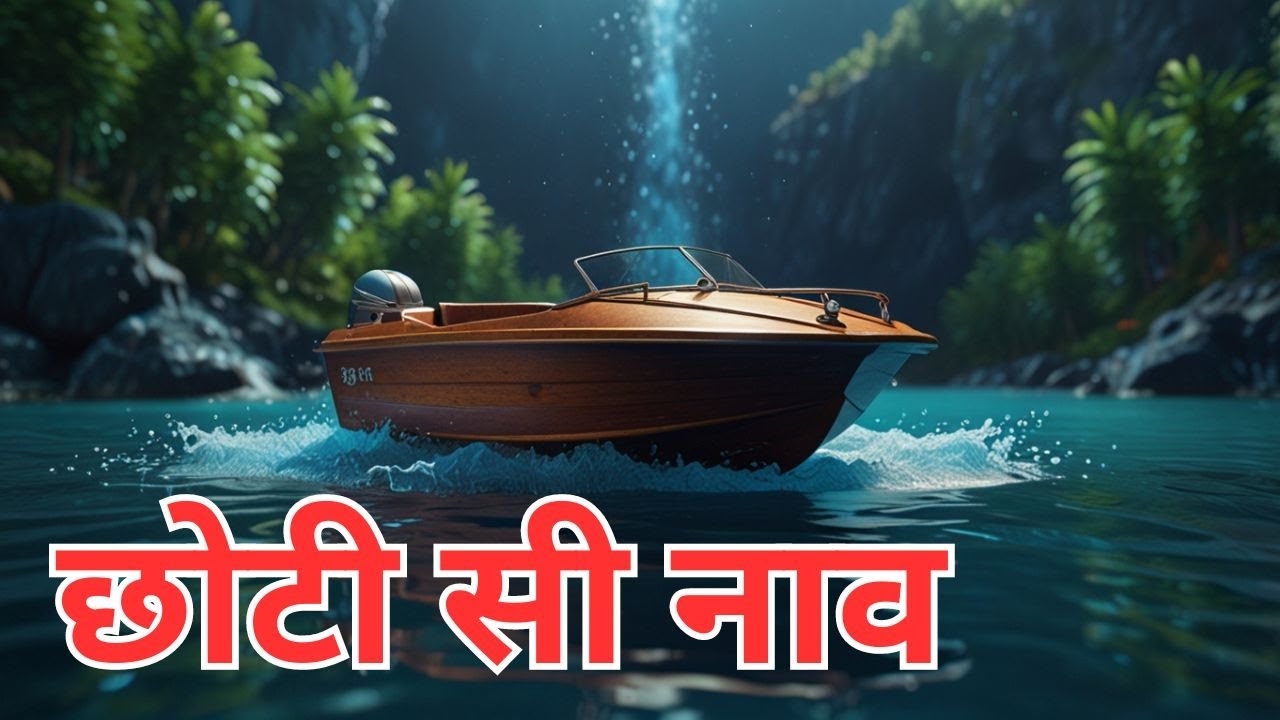 छोटी सी नाव ( Chhoti Si Naav ) | Small Boat | Kids Poem | Kids Rhyme ...