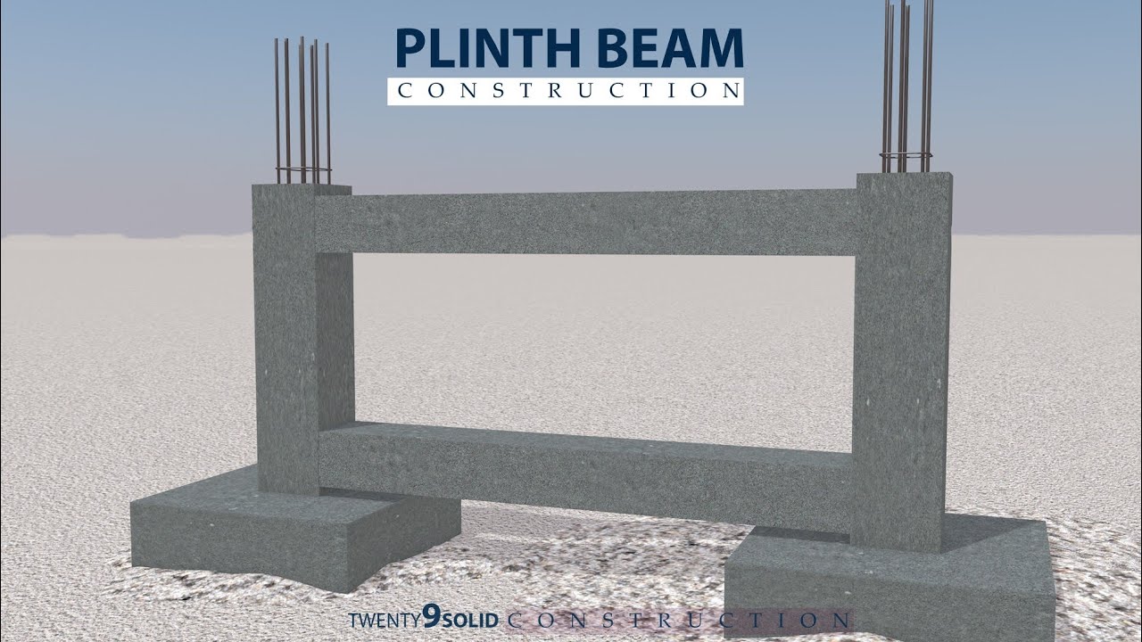 How to Construct the plinth beam | Step by step Process - YouTube