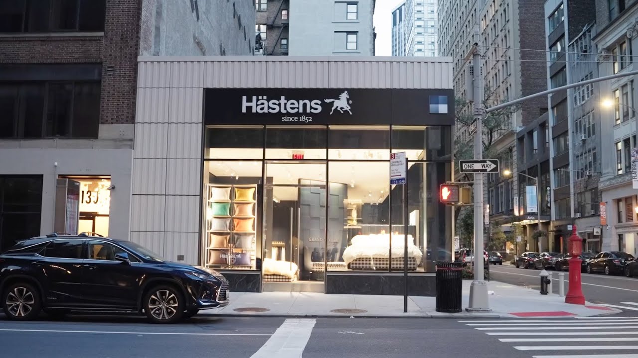 New Hästens Store in NoMad, New York - YouTube