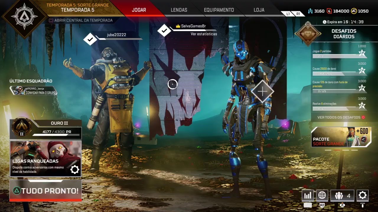 Cola aí na Live! Apex Ranked - Rumo a Ouro 1 - YouTube