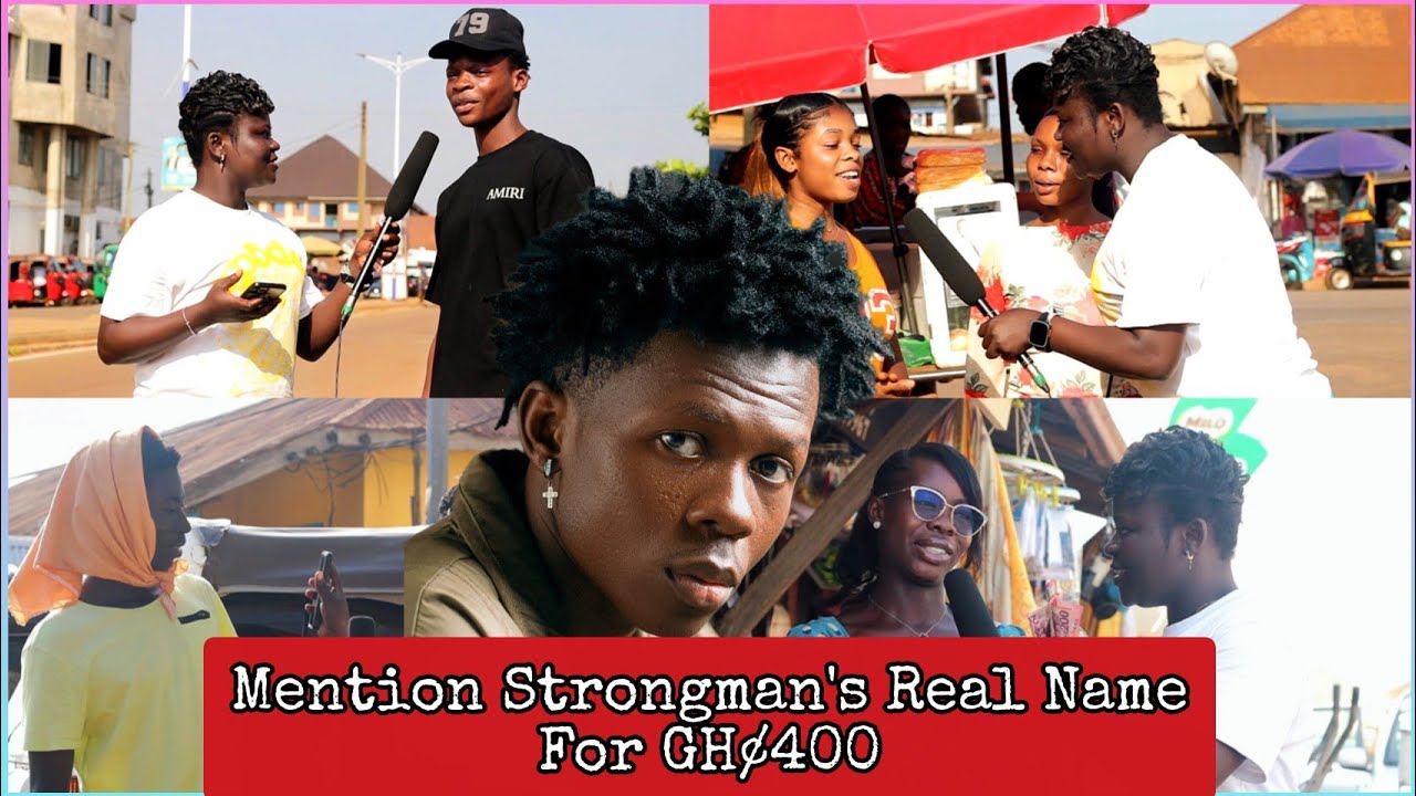 400 Cedis on the Line! How Well Do People in Berekum Know Strongman ...