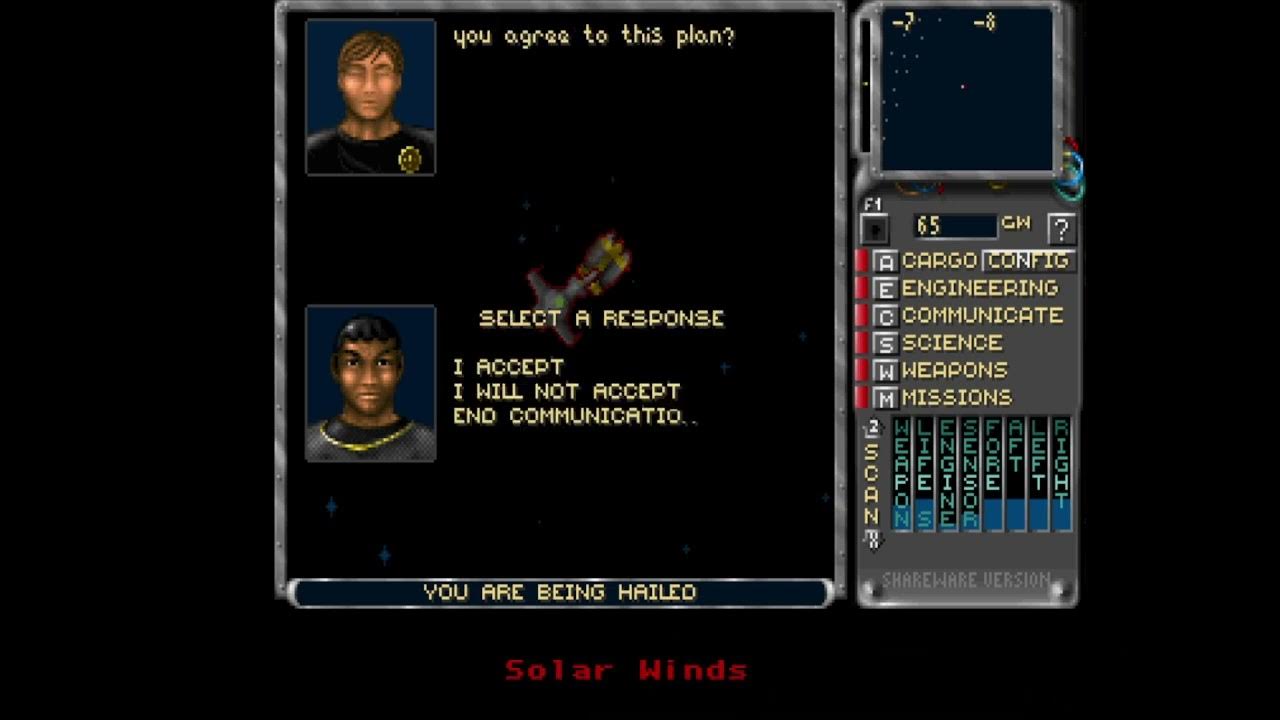 Solar Winds gameplay with commentary (Epic MegaGames, 1993, DOS) - YouTube