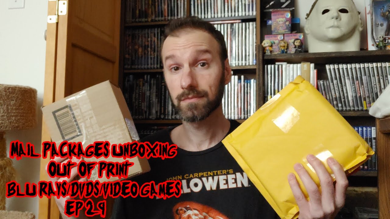 Mail Packages Unboxing Out Of Print Blu Rays DVDs Video Games Episode ...