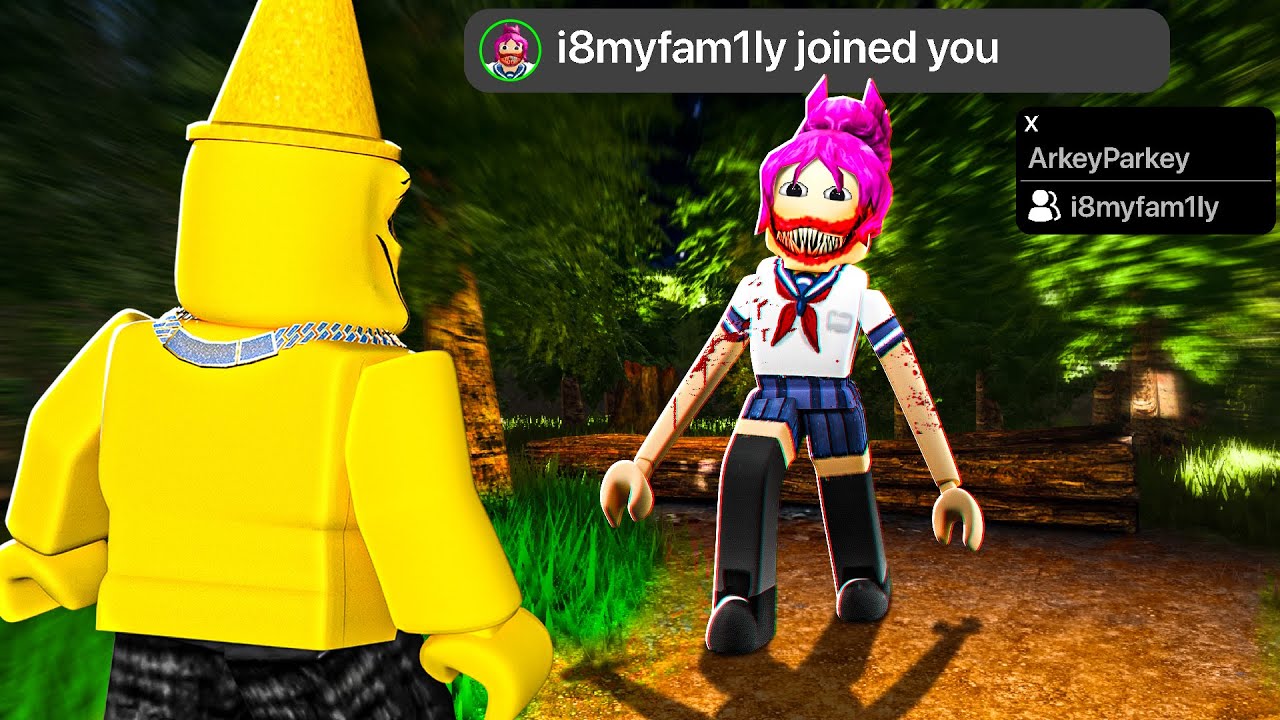 We Friended CREEPY Roblox Accounts.. (they joined) - YouTube