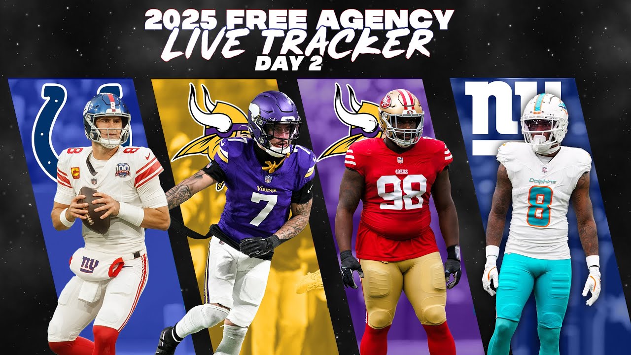 NFL Free Agency Tracker - YouTube