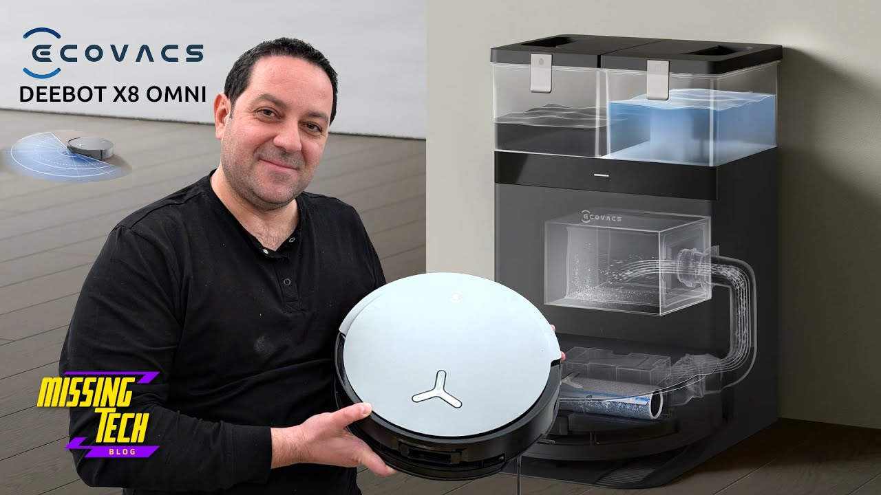 Recensione Ecovacs Deebot X8 OMNI - compatibile con Home Assistant ...