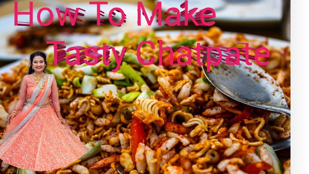 spicy chatpati recipe//Nepalese street food// making and eating// - YouTube
