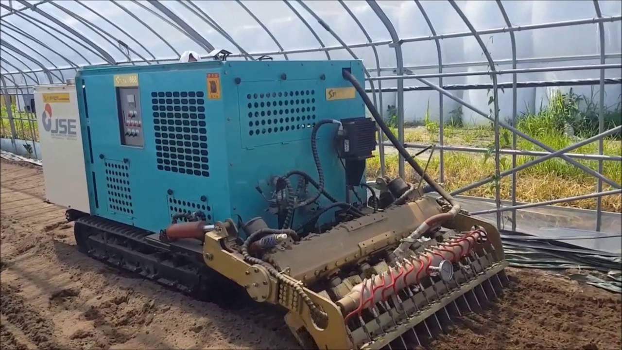 JSE 스팀토양소독기 soil steam sterilization - YouTube